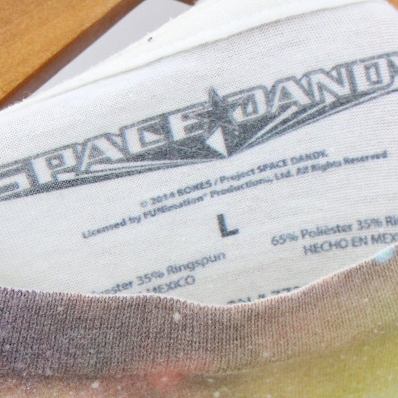 Space Dandy | Shirts | Vintage Space Dandy Tshirt Mens Retro Multicolor ...